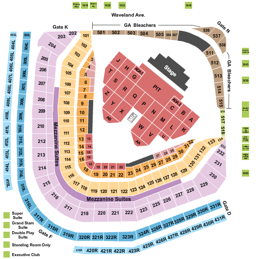 Guns N' Roses Chicago Tickets - Live at Wrigley Field